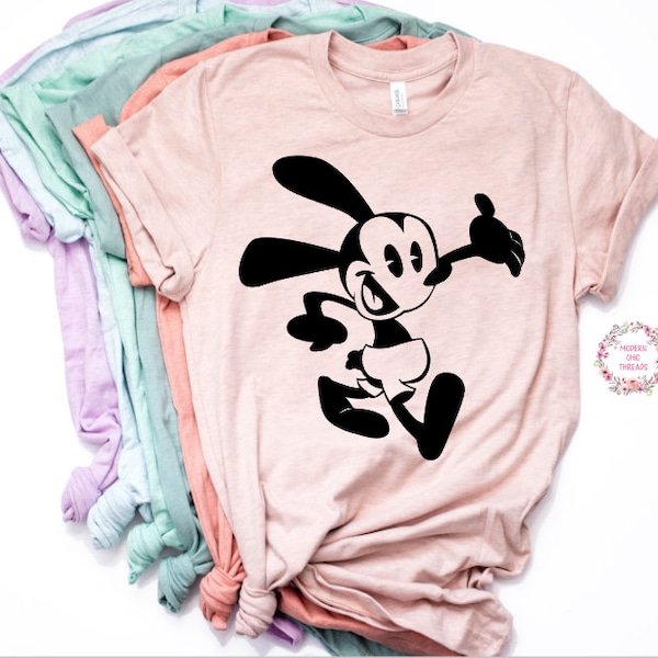 Oswald the Lucky Rabbit Shirt - Etsy
