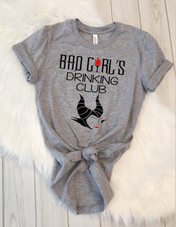 Bad Girls Drinking Club Shirt Trendy Unisex Disney Womens | Etsy