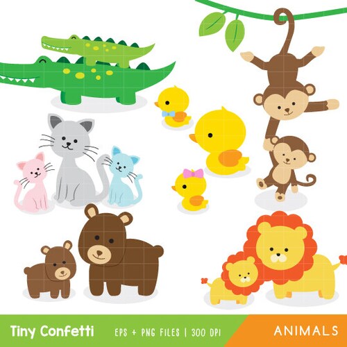 Jungle Birthday Party Animal Party 16004 | Etsy