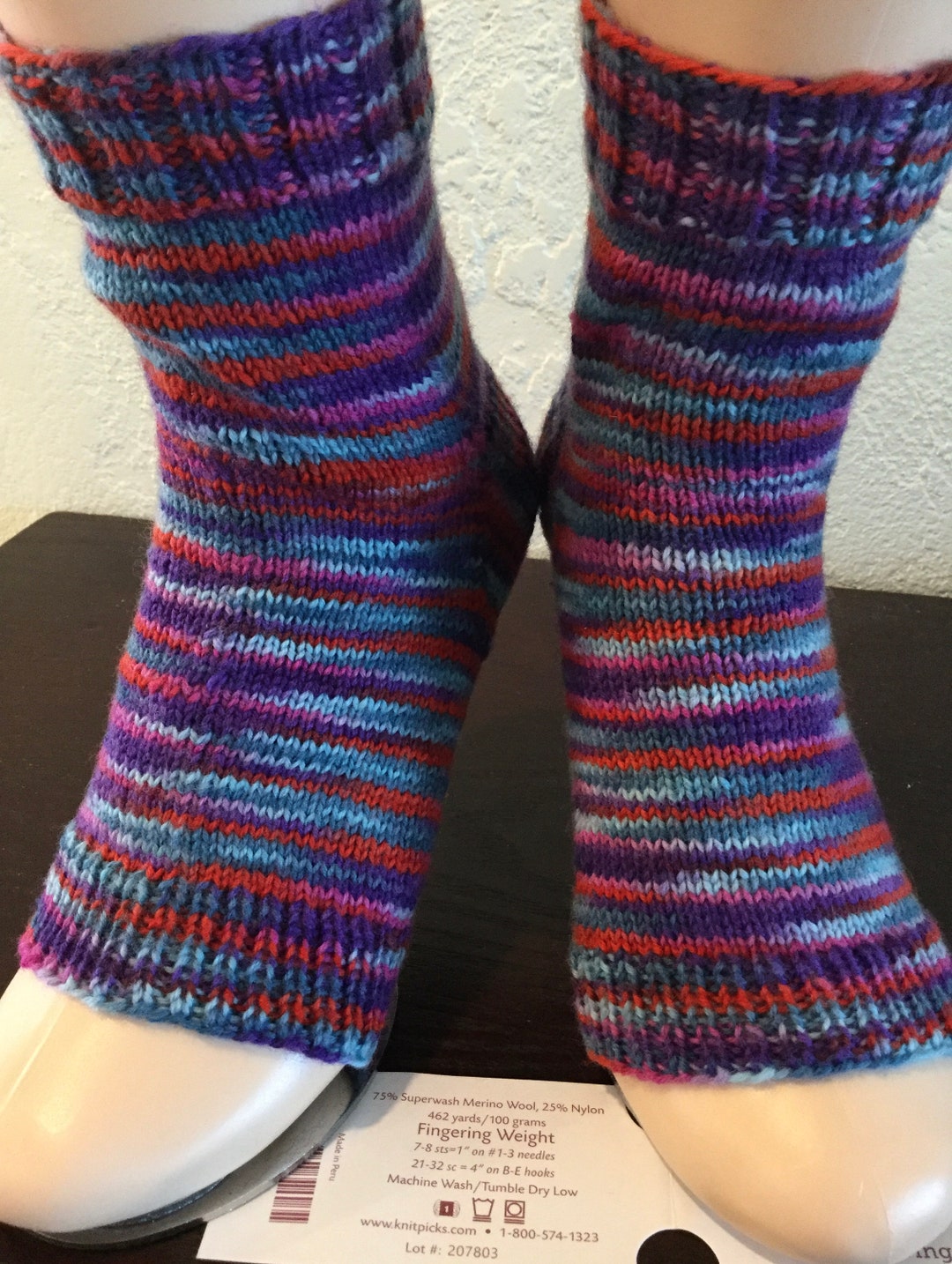 Toeless Flip Flop Pedicure Socks - Etsy