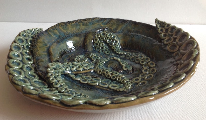 Octopus Plate | Etsy