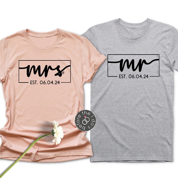 Mr and Mrs Shirt - Etsy