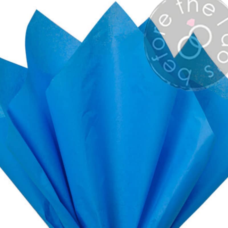 Blue Tissue Paper - Etsy