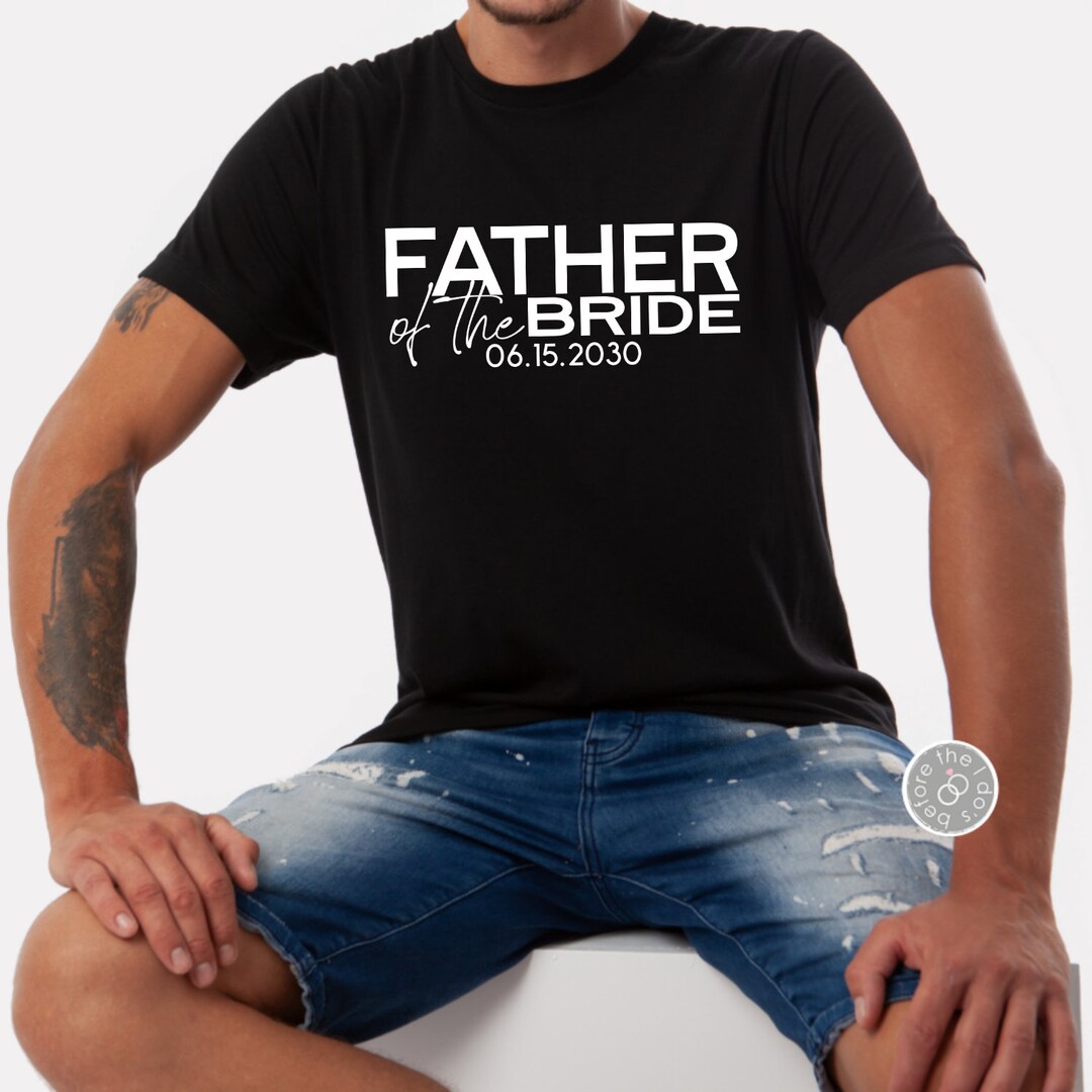 Father of the Bride Shirt Father Wedding Shirt, Father of Bride Gift ...