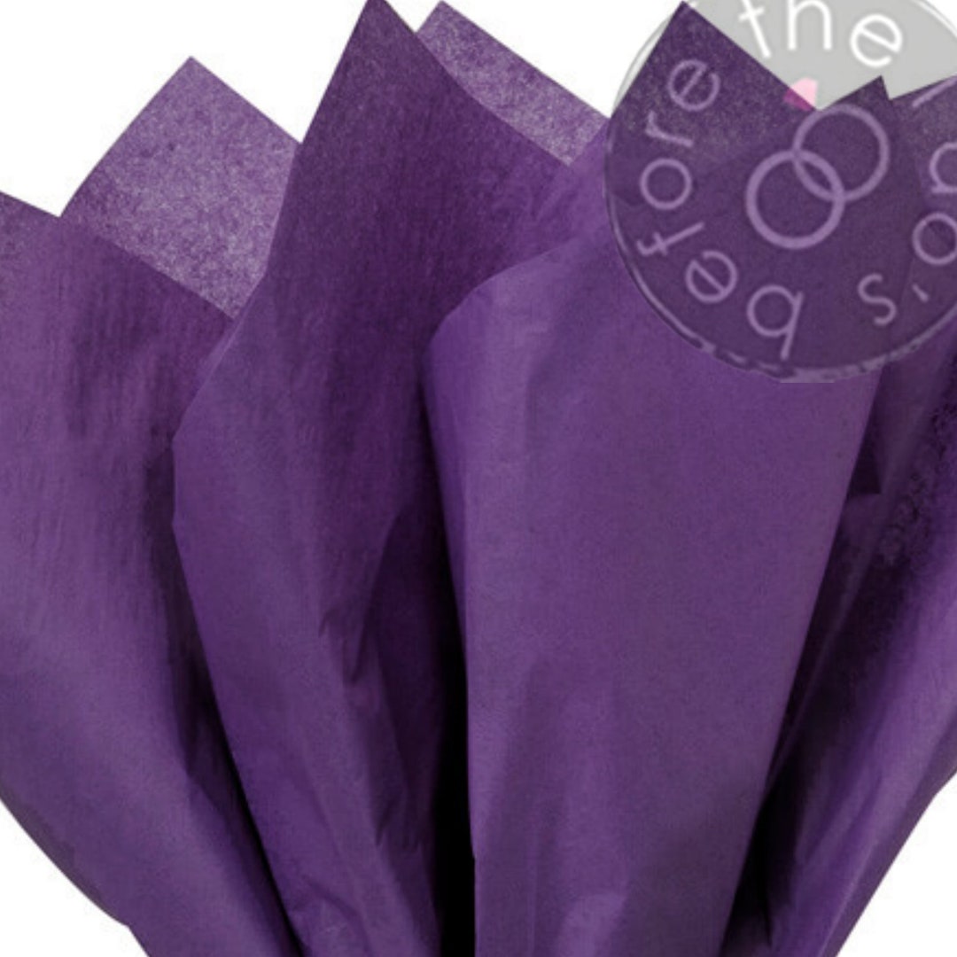 Bulk Tissue Paper Purple - Gift Bag Tissue, Gift Wrapping Tissue, DIY ...
