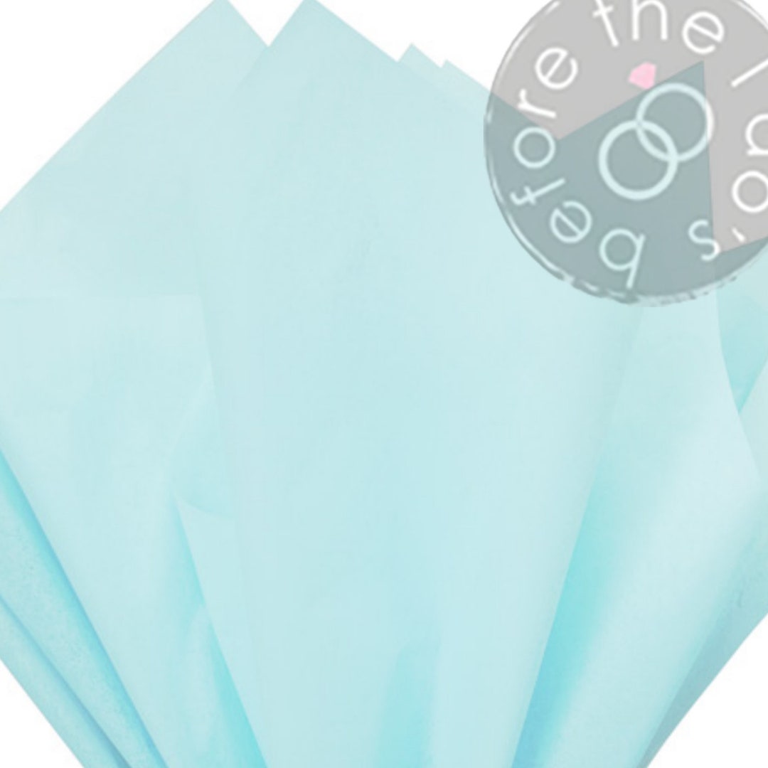 Bulk Tissue Paper Light Blue - Gift Bag Tissue, Gift Wrapping Tissue ...