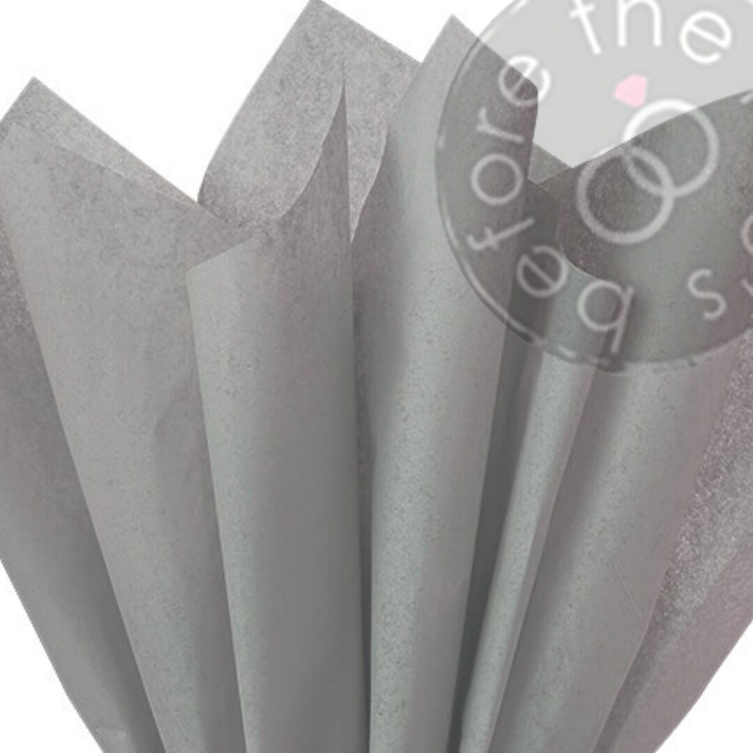 Bulk Tissue Paper Gray Gift Bag Tissue, Gift Wrapping Tissue, DIY ...