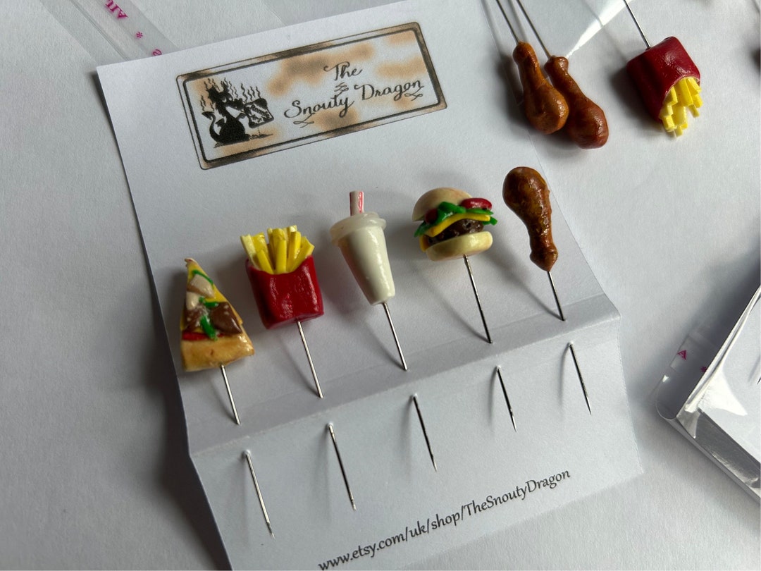 Fast Food Decorative Pins - Etsy