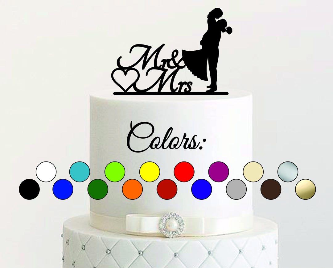 Cake Topper, Kiss, Cake Plug, Cake Figure Acrylic,wedding, Wedding Cake ...