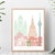 Messina Skyline Poster Fine Art Print Glicee Poster Decor Home Gift ...