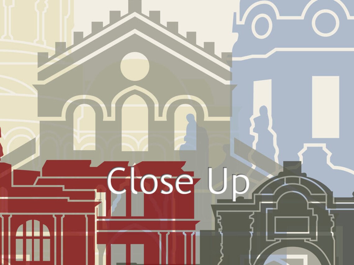 Messina Skyline Poster Fine Art Print Glicee Poster Decor - Etsy