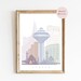 Khobar Skyline Poster Fine Art Print Glicee Poster Decor Home Gift ...