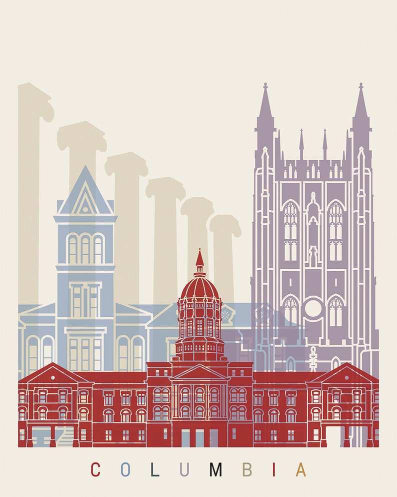 Ancona Skyline Poster Fine Art Print Glicee Poster Decor | Etsy