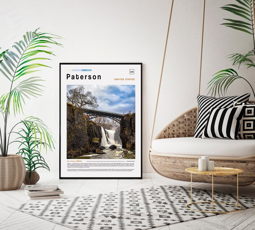 Paterson Poster Wall Art Artwork Photo Photography - Etsy