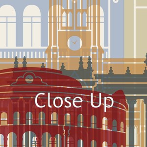 Leeds Skyline Poster Fine Art Print Glicee Poster Decor Home - Etsy