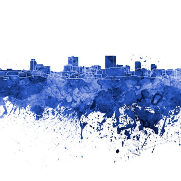 Anchorage Skyline - Etsy