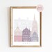 Lodz Skyline Poster - Fine Art Print Glicee Poster Decor Home Gift ...
