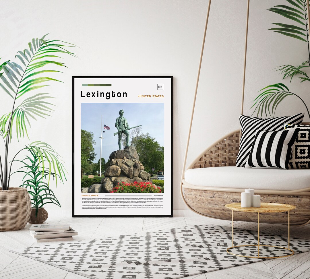Lexington, Poster, Wall Art, Artwork, Photo, Photography, Cover ...