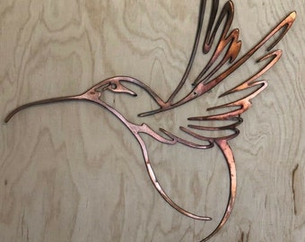 Metal Hummingbird - Etsy
