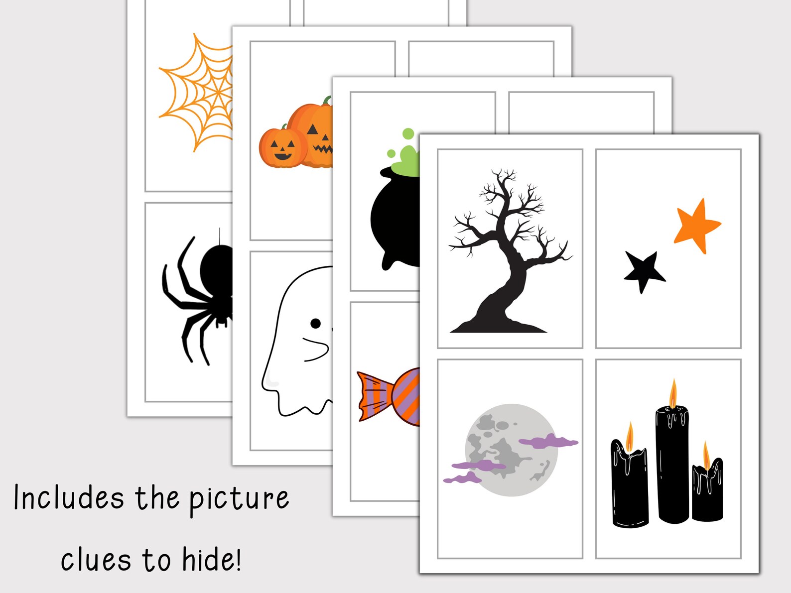 Halloween Scavenger Hunt Printable Scavenger Hunt for Toddlers ...