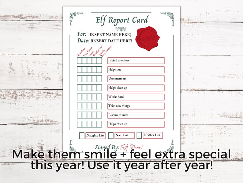 Editable Goodbye From Elf Letter Goodbye Elf Letter Customizable Elf ...