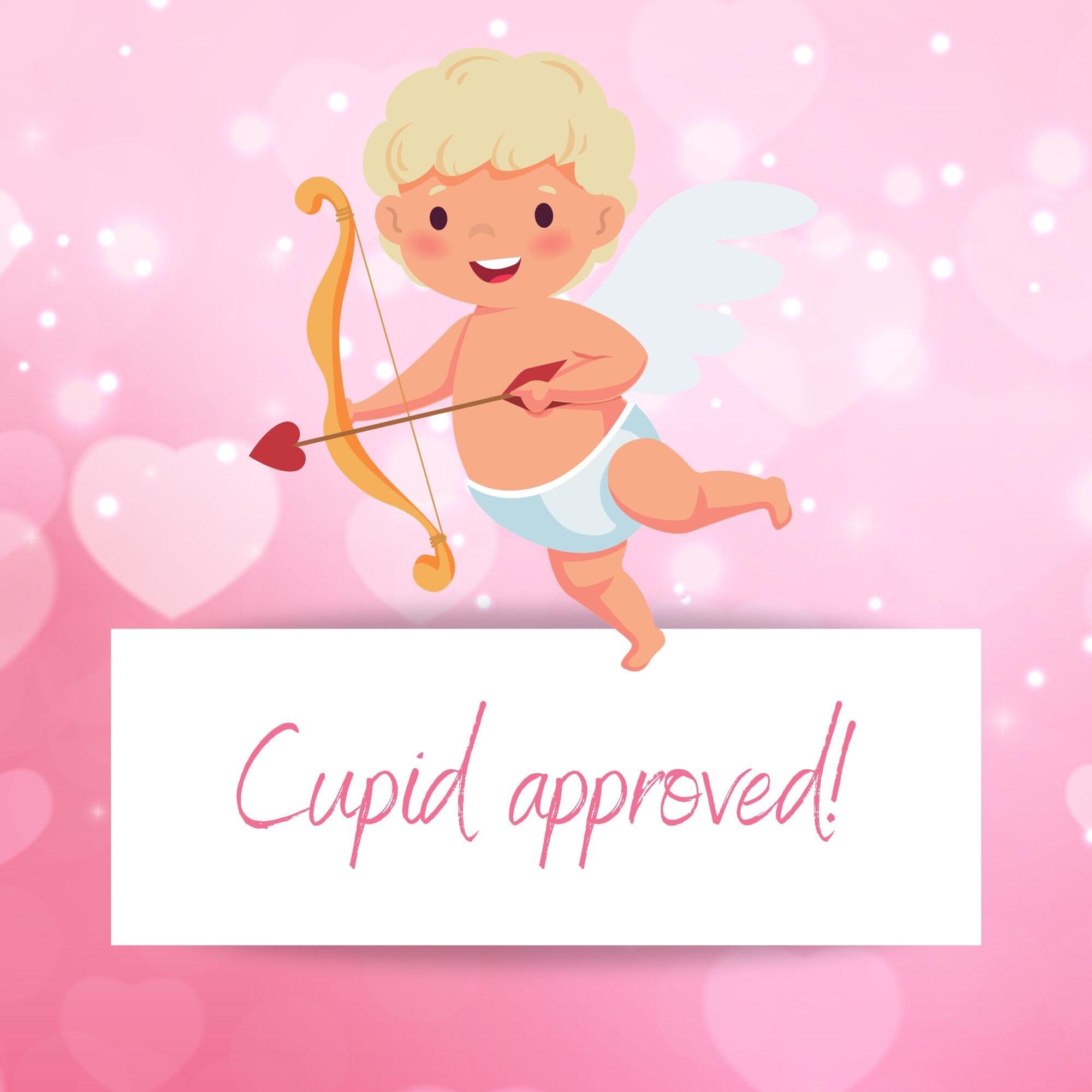 Letter From Cupid Happy Valentine's Day Dear Friend Instant Download ...