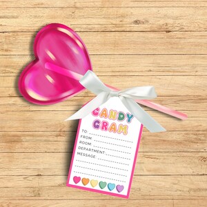 Valentine's Day Candy Gram Fundraiser Bundle, Fundraiser Flyer, Candy ...