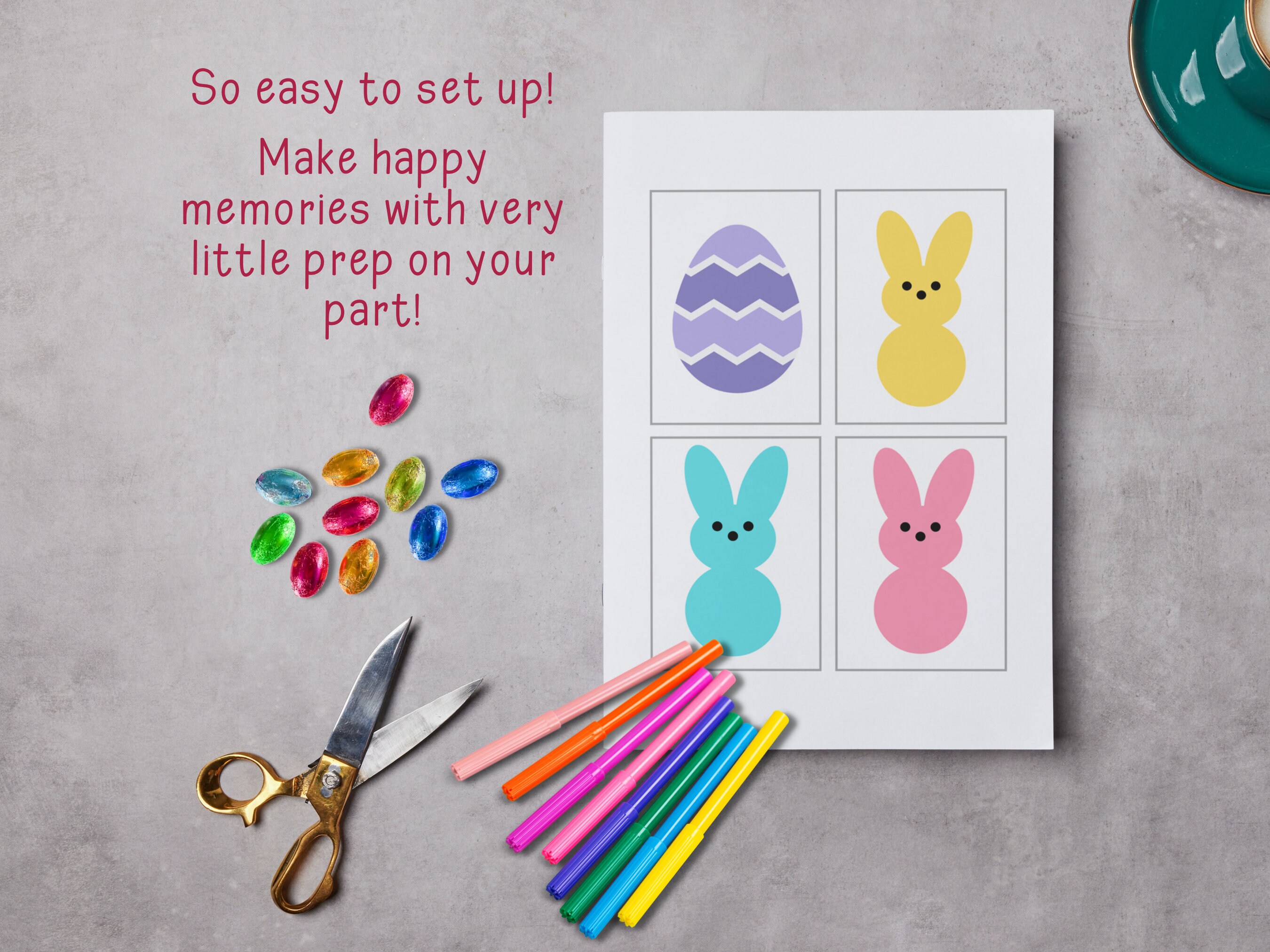 Easter Scavenger Hunt for Toddlers-kindergarten Easter Game Indoor Look ...