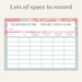 Medication Log for Kids Fever Log Temperature Log Medication Record ...