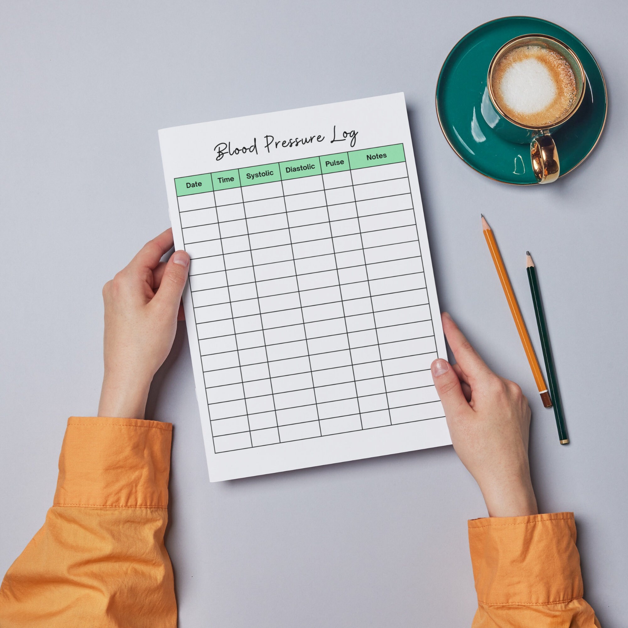 Blood Pressure Sheet, Blood Pressure Log, Medical Binder, Medical ...