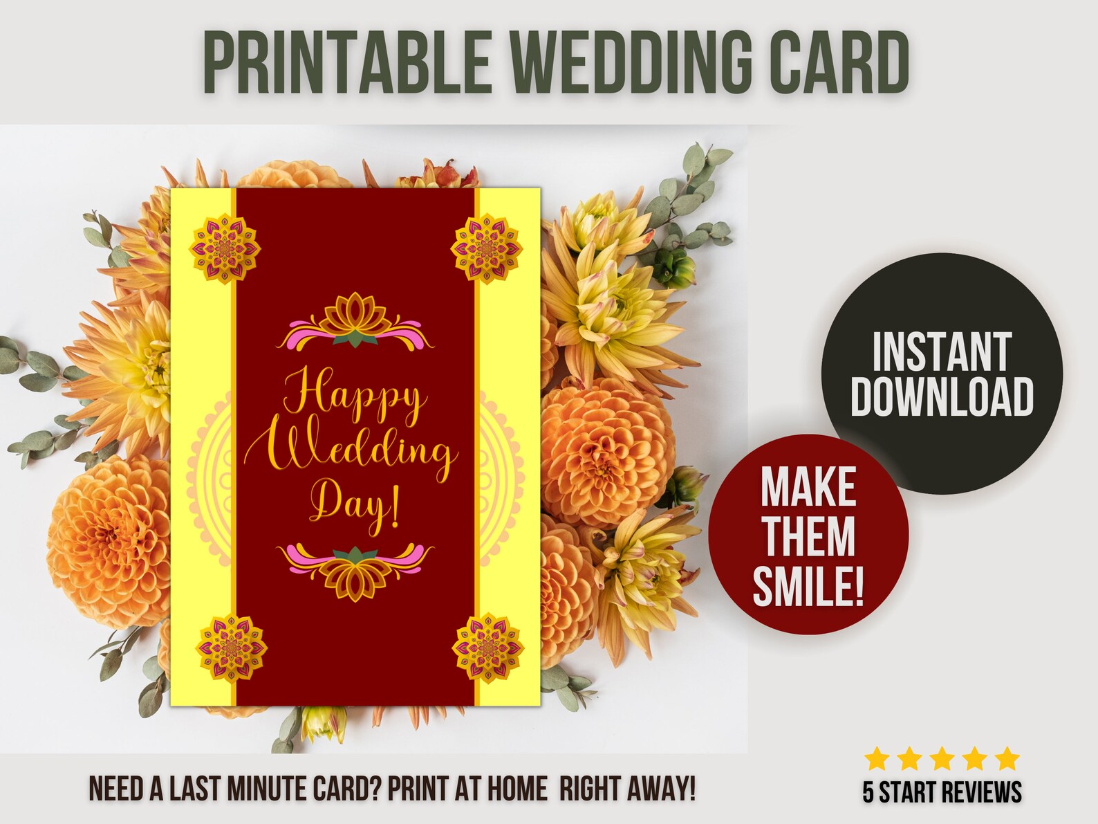 Printable Indian Wedding Card Printable Sikh Wedding Card - Etsy