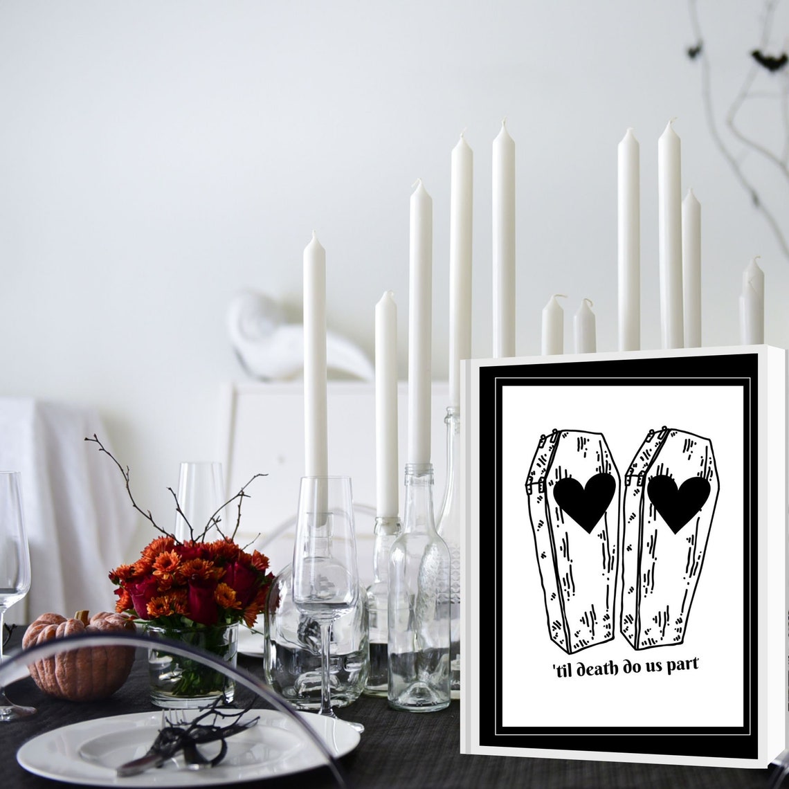 Goth Happy Anniversary Card Printable Anniversary Card - Etsy