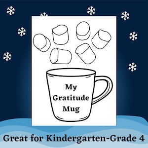 My Gratitude Mug | Winter Craft | Holiday Craft | Easy DIY | for Kids ...