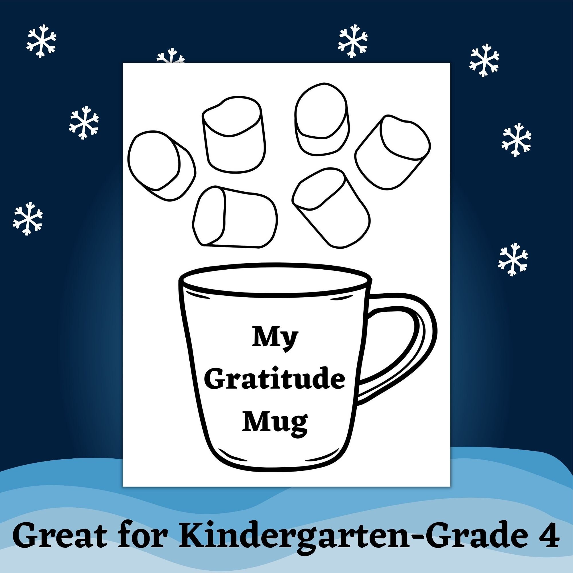 My Gratitude Mug | Winter Craft | Holiday Craft | Easy DIY | for Kids ...