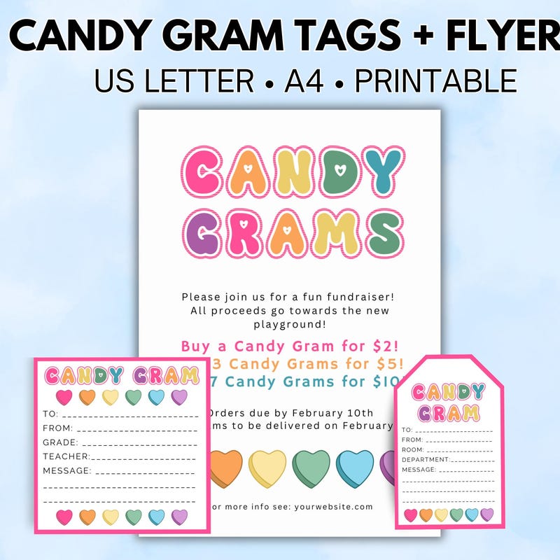 Candy Gram Poster - Etsy