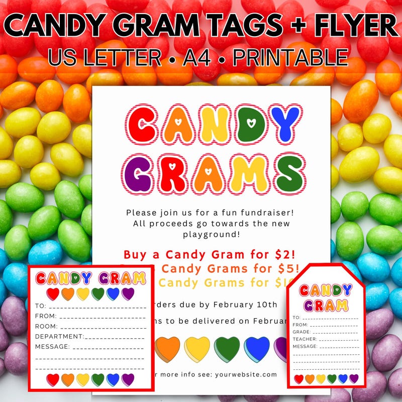 Candy Gram Poster - Etsy