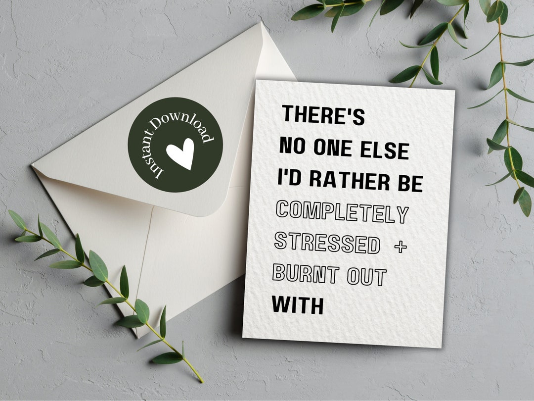 Printable Funny Mother's Day Card | Last Minute Mother's Day Card | 1st ...