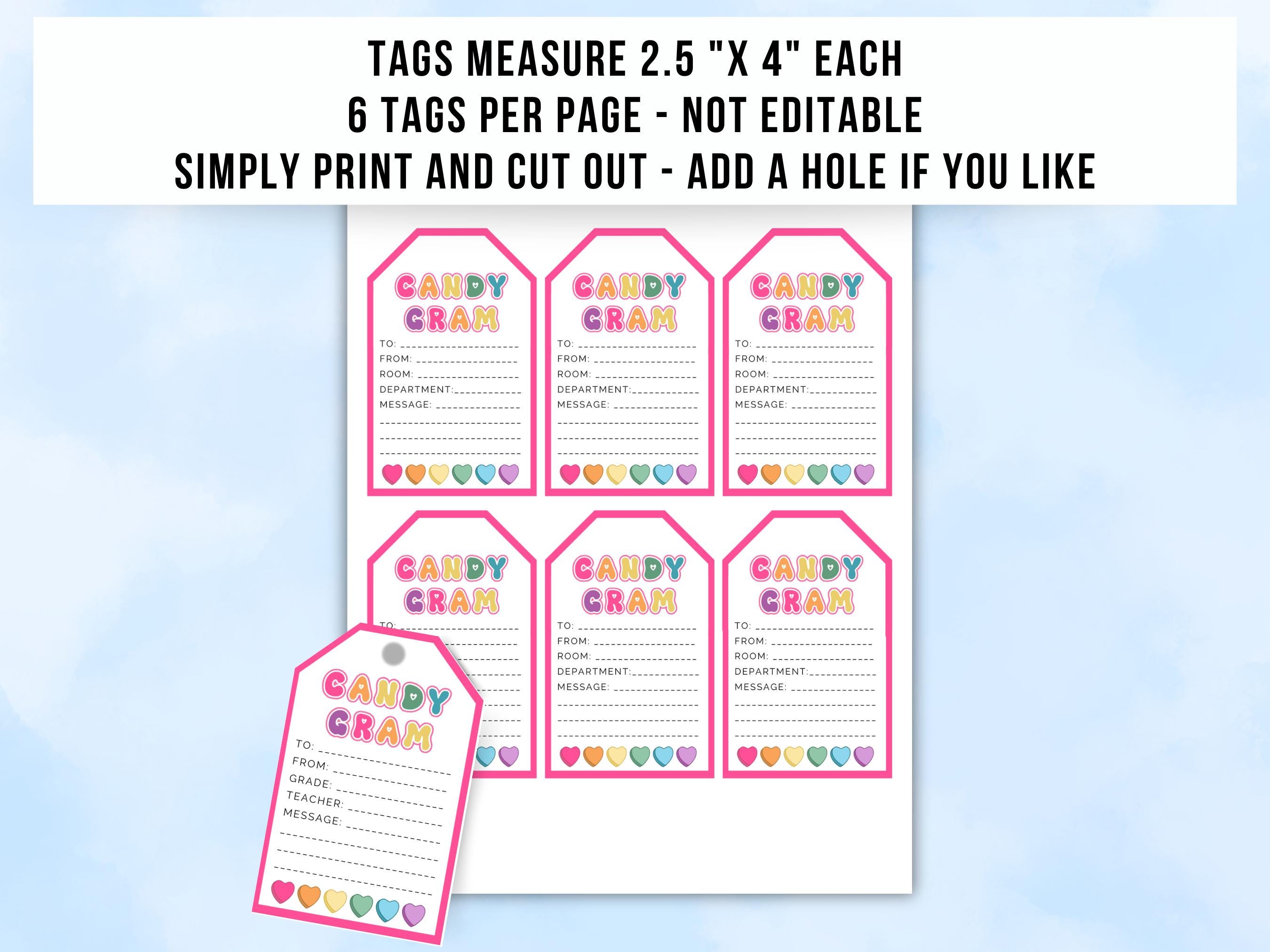 Valentine's Day Candy Gram Fundraiser Bundle, Fundraiser Flyer, Candy ...