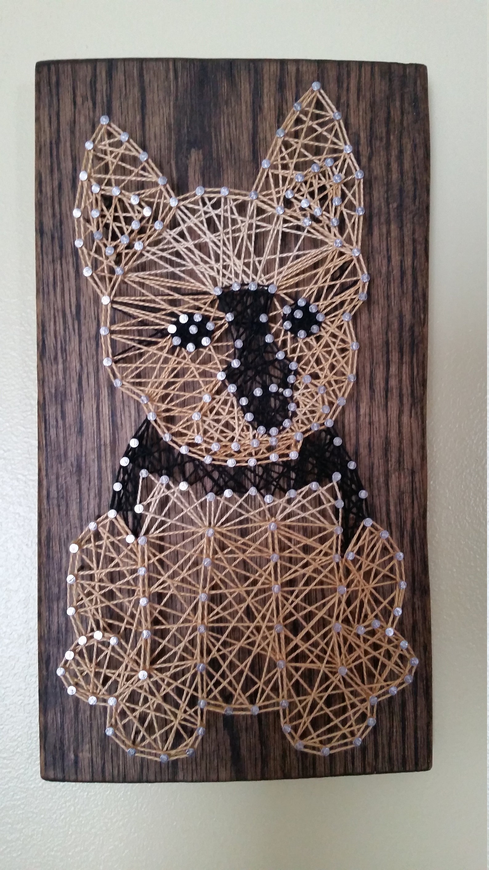Custom String Art, Pet Portrait *deposit* - Etsy
