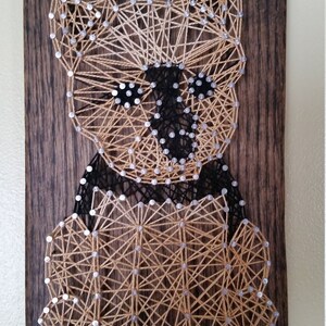 Custom String Art, Pet Portrait *deposit* - Etsy