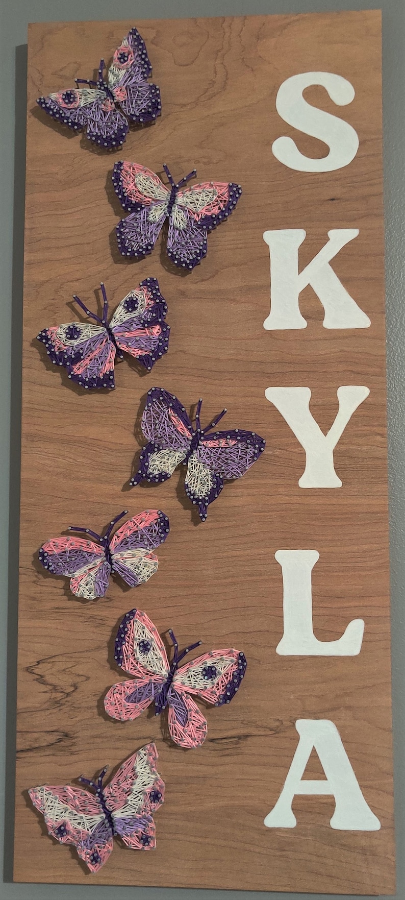 Personalized Name String Art deposit - Etsy