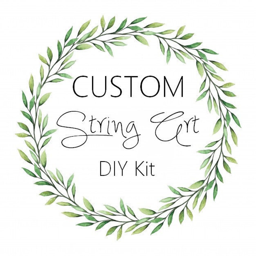 Custom String Art DIY Kit *deposit* - Etsy