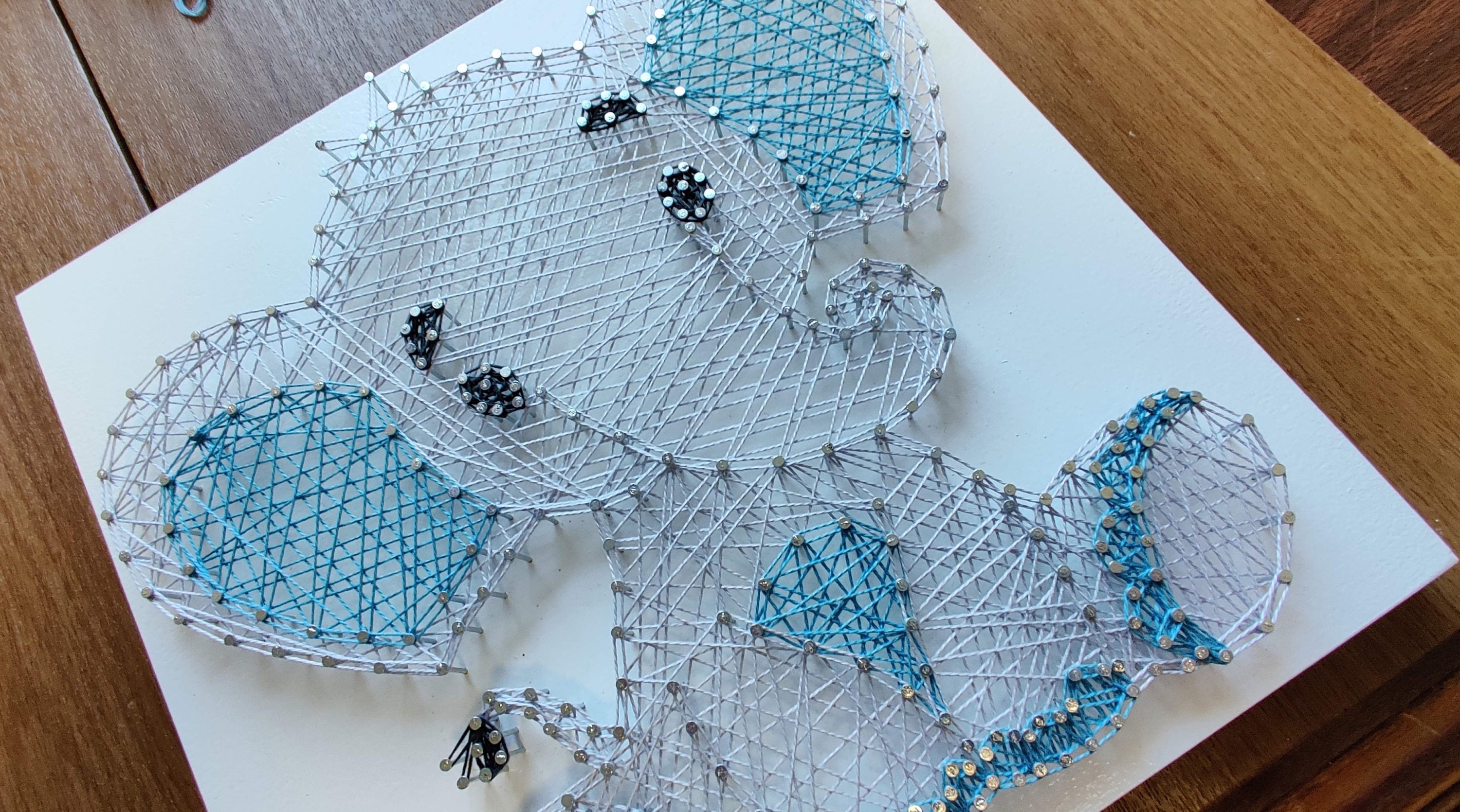 Elephant String Art, Animal Nursery String Art, Baby Decor - Etsy UK