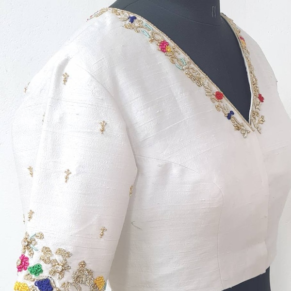 Silk Blouse - Etsy
