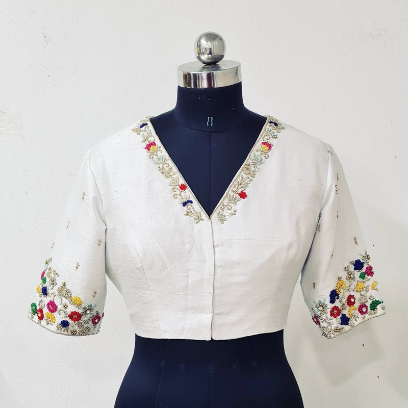 Silk Blouse - Etsy
