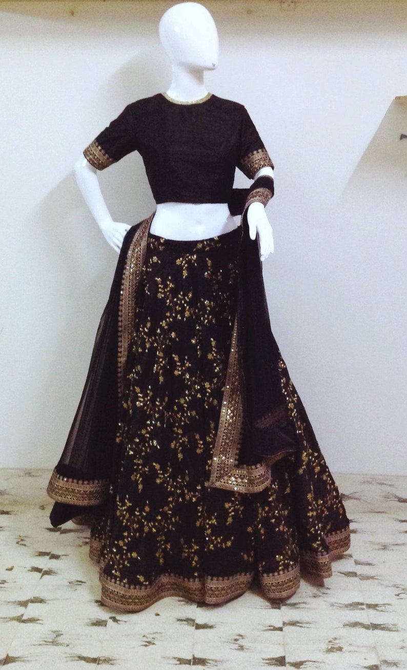 Silk Lehenga Choli in Custom Colors and Sizes | Etsy