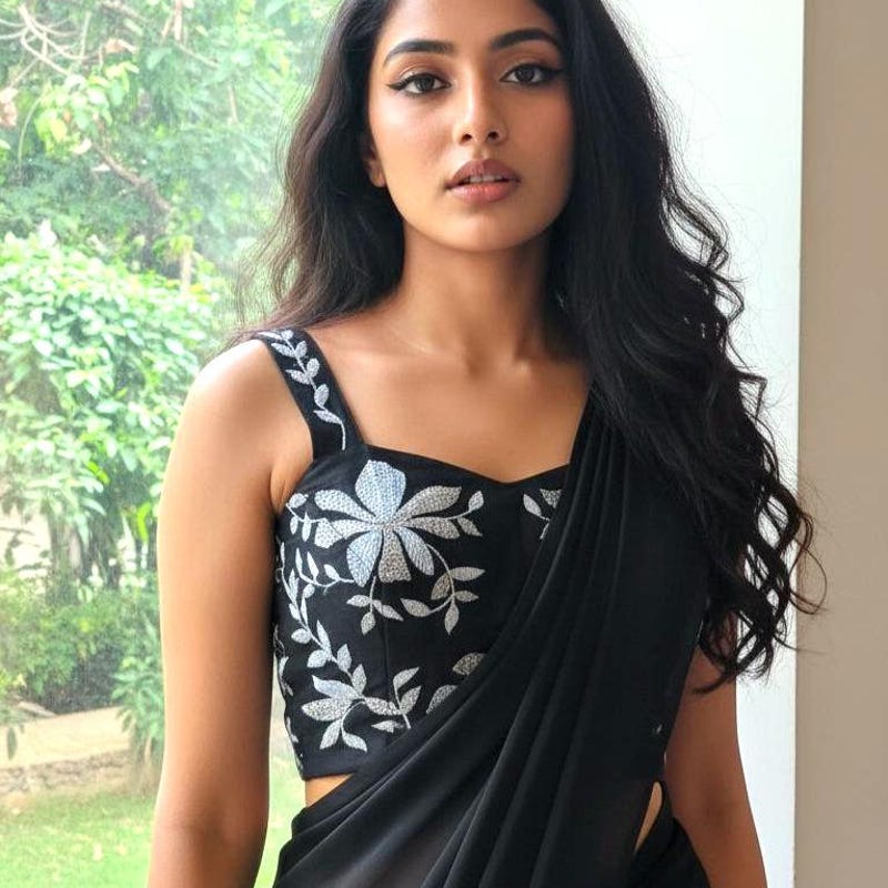 Corset Draped Saree - Etsy