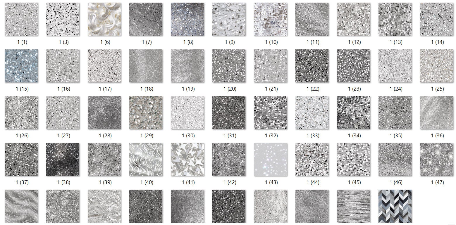 50 Seamless White Sequin Texture 4K, UHD Digital Paper Pack, Sequin ...