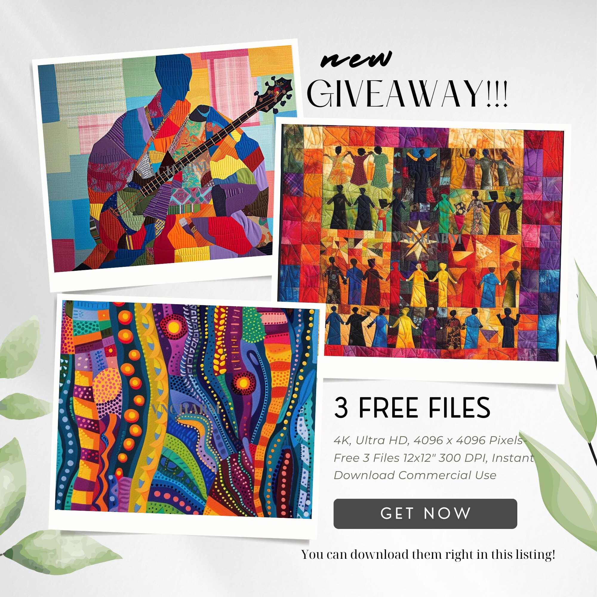 16 Africa Quilting Seamless & Non-seamless Pattern 4K, Ultra HD, 4096 X ...