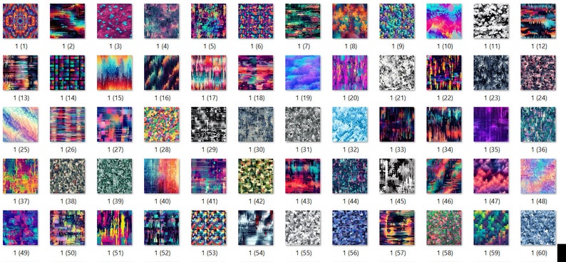 60 Surreal Pixel Repeat Pattern, 4K, Ultra HD, 4096 X 4096 Pixels ...